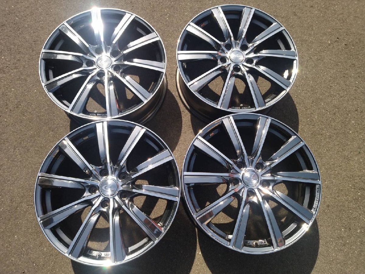 【傷や汚れあり】送料無料【Weds】LEONIS/レオニス SL☆7J×18 +53 PCD114.3-5H☆4本[中古]ステップワゴン、アコード、ヴォクシー他☆タイヤ＆ホイール若槻の落札情報 ...