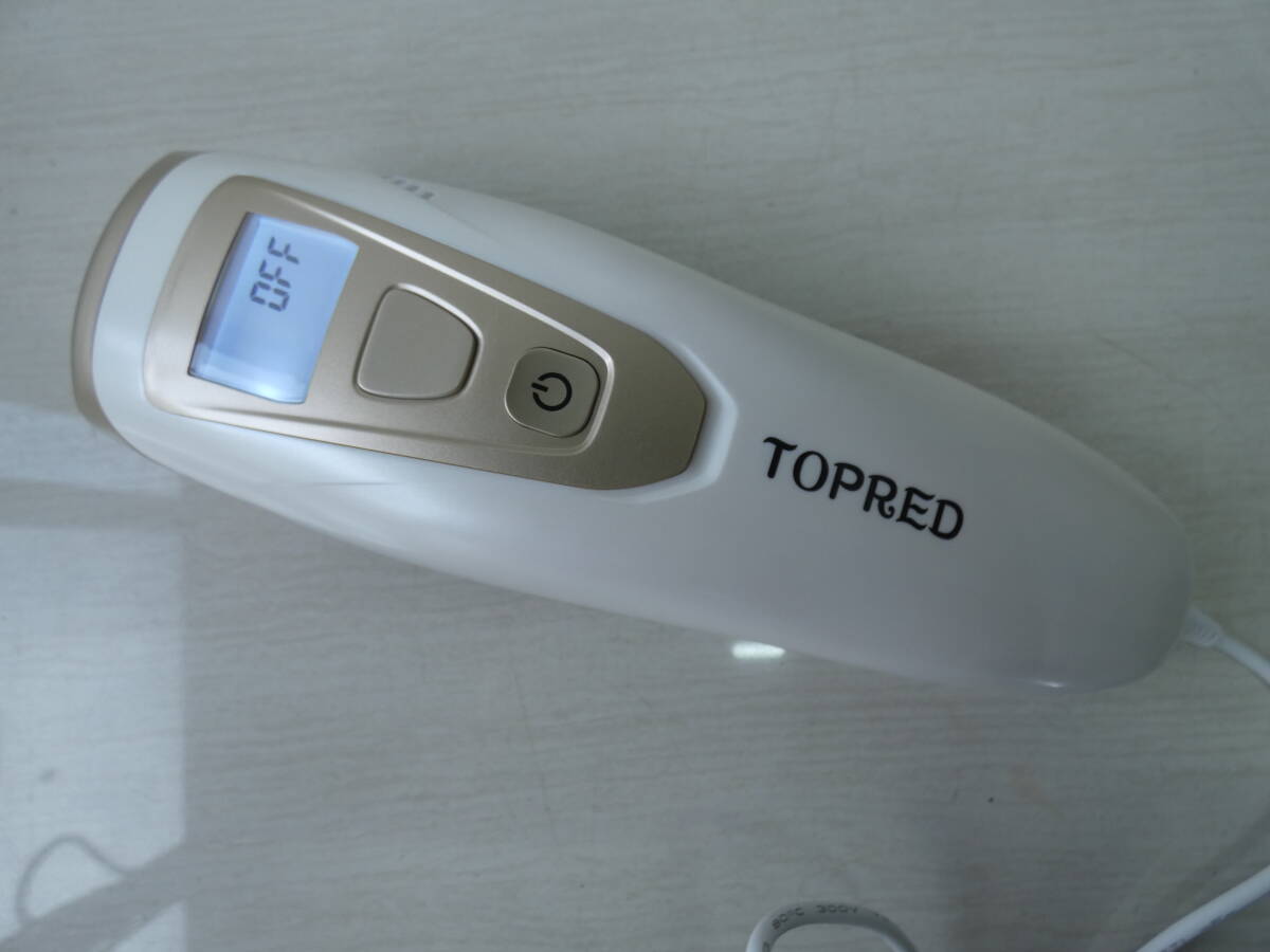 【未使用】★TOPRED 冷感脱毛器 IPL 光エステ 家庭用 光脱毛器 美容器 未使用品 M03938の落札情報詳細 - ヤフオク落札価格 ...