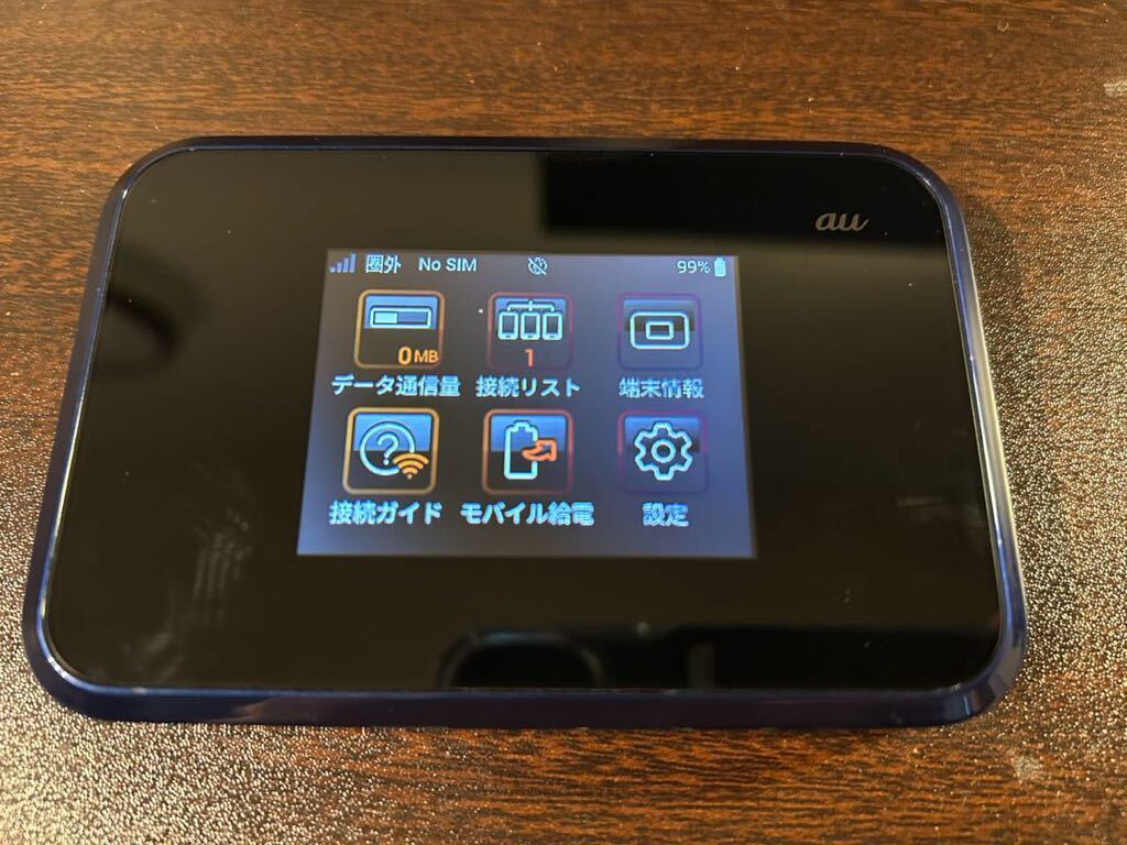 【やや傷や汚れあり】【au/docomo/Softbank3キャリアプラチナバンド対応】au Speed Wi-Fi NEXT W07 ...