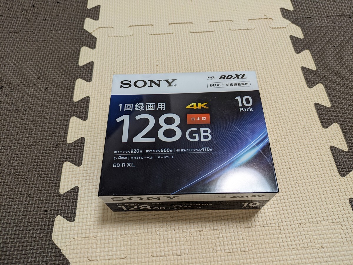 【未使用】SONY 128GB 1回録画用 ブルーレイディスク BD-R XL 4倍速 10BNR4VAPS4 10枚の落札情報詳細 - ヤフオク落札価格検索 オークフリー