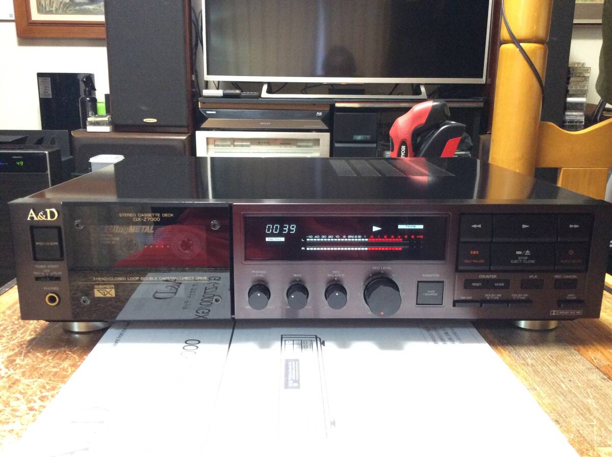 【やや傷や汚れあり】整備済・A＆D GX-Z7000・取説付き！の落札情報詳細 - ヤフオク落札価格検索 オークフリー
