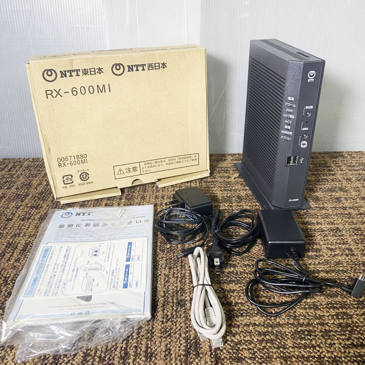 【目立った傷や汚れなし】 ★2019年製★ 中古★NTT RX-600MI ホームゲートウェイ ひかり電話ルーター【RX-600MI】DDYPの落札情報詳細 - Yahoo!オークション落札 ...