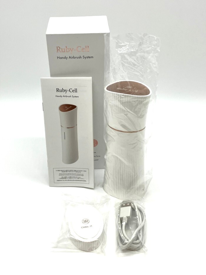 【やや傷や汚れあり】【え沖】 ☆ ルビーセル Ruby-Cell ルビーセル ハンディー エアブラシ・システム DSA-1000W 韓国コスメ 美容機器 MDZ01MNB16の落札情報詳細 ...