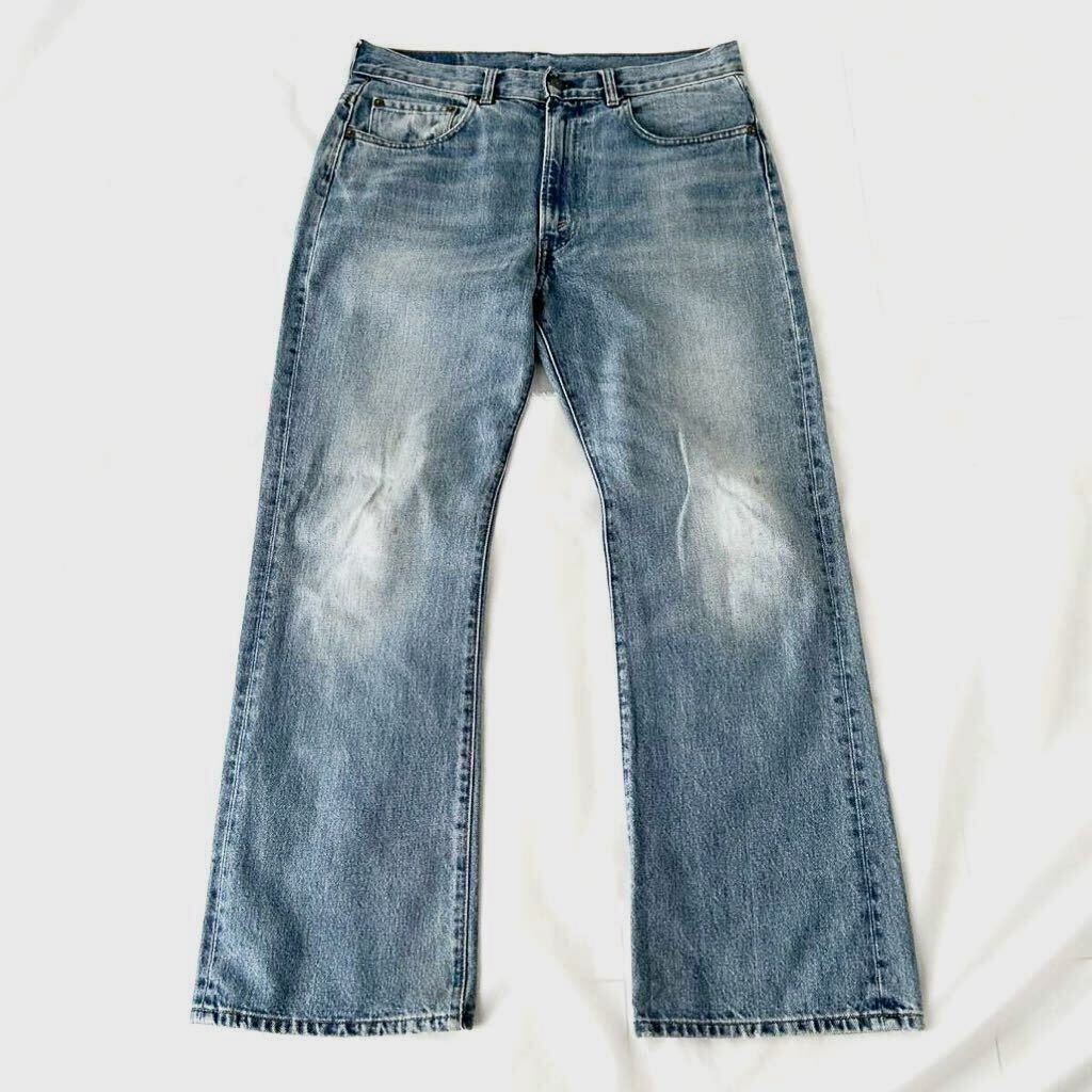 【やや傷や汚れあり】LVC リーバイス 517 0217 ブーツカット レプリカ LEVI'S Vintage clothing 42TALONジッパー （ ビンテージ 復刻モデル 70s ...