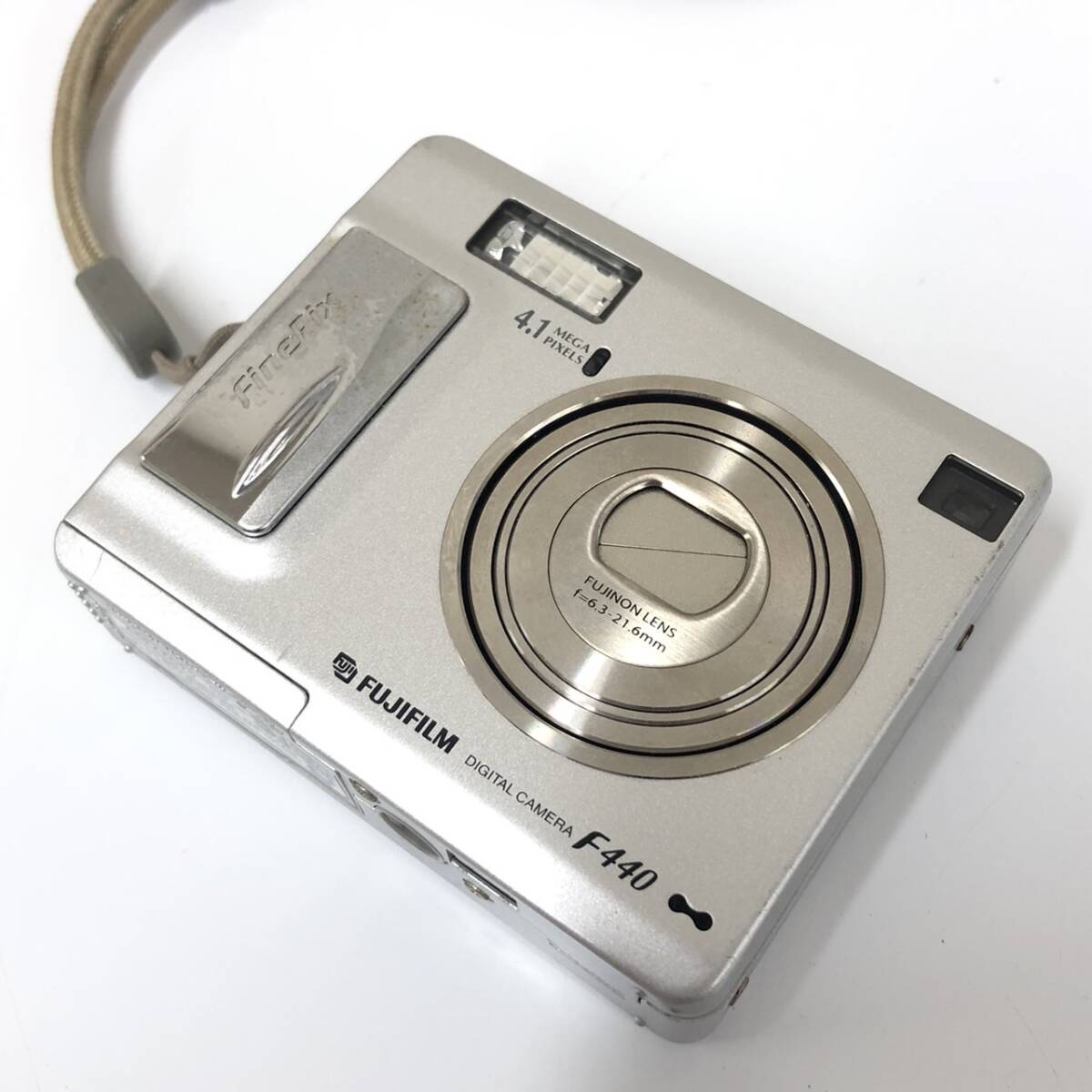 【傷や汚れあり】1円～ FUJIFILM FINEPIX F440 富士フイルム デジタルカメラ 本体 付属品 セット 現状品 バッテリー ...