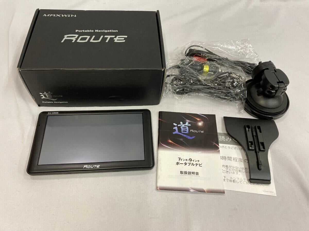 【やや傷や汚れあり】MAXWIN ポータブルナビゲーション 道 カーナビ NV-A002E portable Navigaton Route [6-5] 105/685Eの落札情報詳細 ...