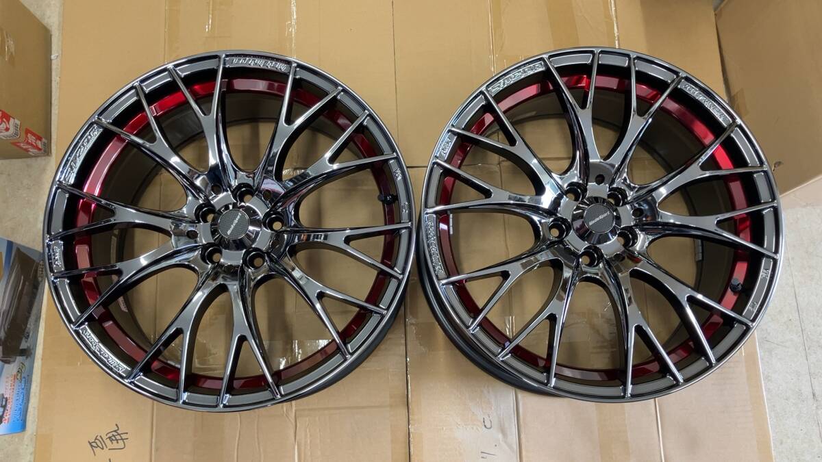 【未使用】未使用/アルミホイール2本セット Weds Sport ウェッズスポーツ ホイール (SA-20R) 18×8.5J +45 5H/100 (72801)の落札情報詳細 ...