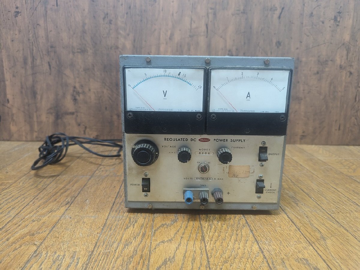 【中古】直流安定化電源 METRONIX Model 524C 0~18V 2.5Aの落札情報詳細 - ヤフオク落札価格検索 オークフリー