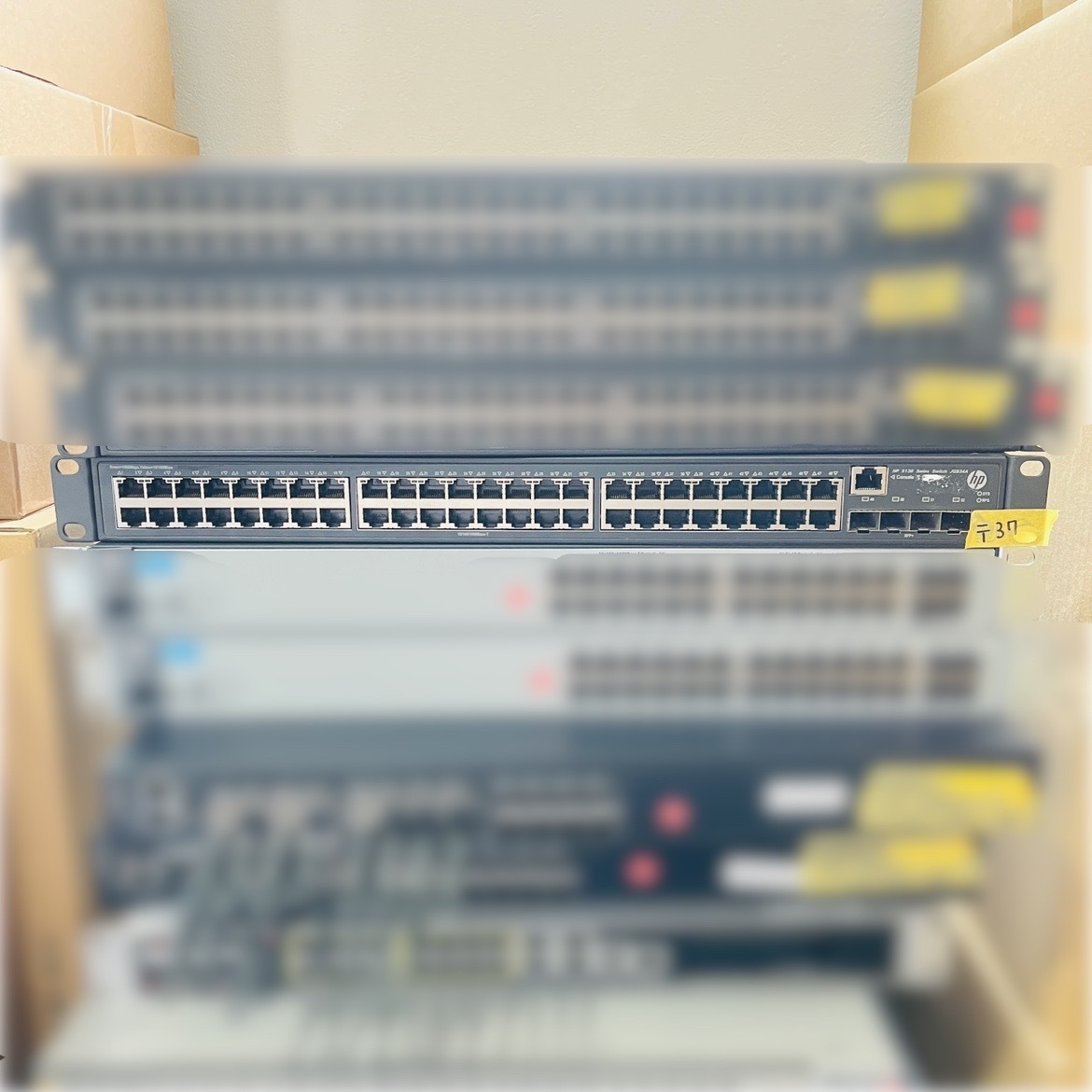 【やや傷や汚れあり】☆残り3台！L3 GbE Switch／HPE 5130-48G-4SFP+ EI [JG934A]！(#F0-620 ...