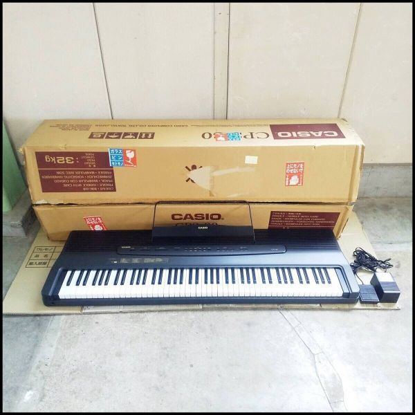 【やや傷や汚れあり】 CASIO カシオ 電子ピアノ キーボード 88鍵盤 CPS-80 1993年製 動作確認済 中古品 R2615の落札 ...