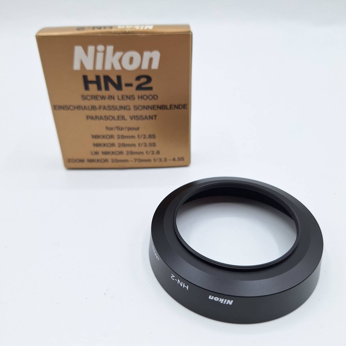【目立った傷や汚れなし】ニコン Nikon HN-2 レンズフード 美品 カメラ カメラ用品 SCREW-IN LENS HOOD アクセサリー 【5096】の落札情報詳細 - Yahoo ...
