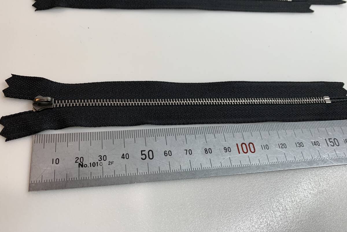 【未使用】YKK エクセラファスナー DF2 No.2 ＃580 黒 BK ハンドメイド クラフト 16.0cm 内装ポケット 10本セット エクセラ刻印スライダー②の落札情報詳細 ...