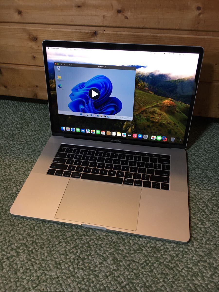 【やや傷や汚れあり】訳あり 大容量SSD搭載 Apple MacBook Pro 15インチ 2017 MPTU2J/A【Core i7 2 ...