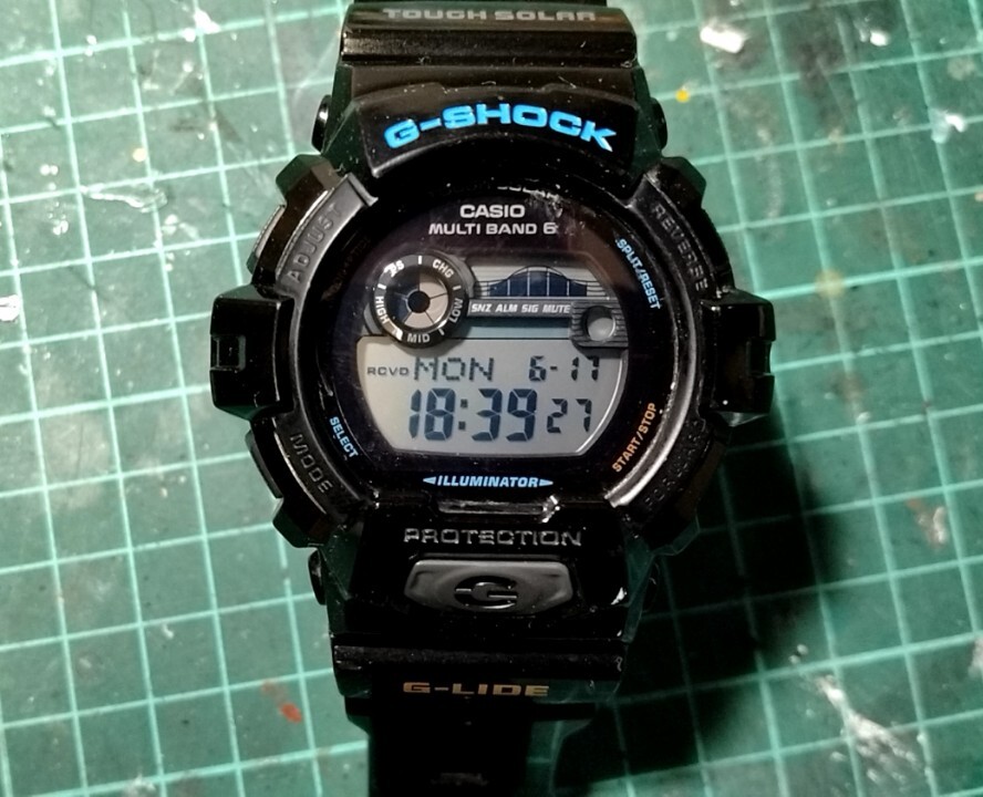 【目立った傷や汚れなし】CASIO カシオ 腕時計 G-SHOCK ジーショック G-LIDE GWX-8900 TOUGH SOLAR タフソーラーの落札情報詳細 - ヤフオク落札価格検索 ...