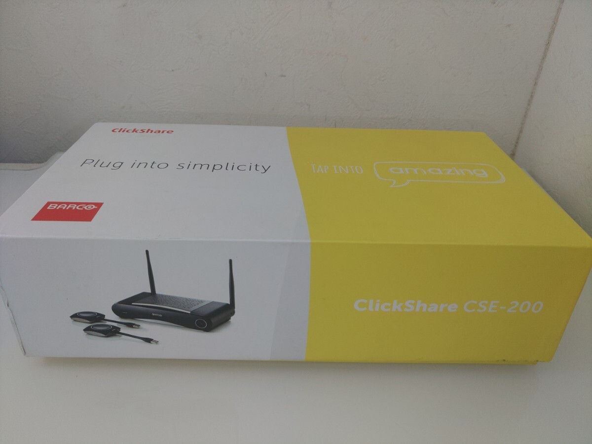 【未使用】BARCO ClickShare CSE-200 ClickShareの落札情報詳細 - ヤフオク落札価格検索 オークフリー