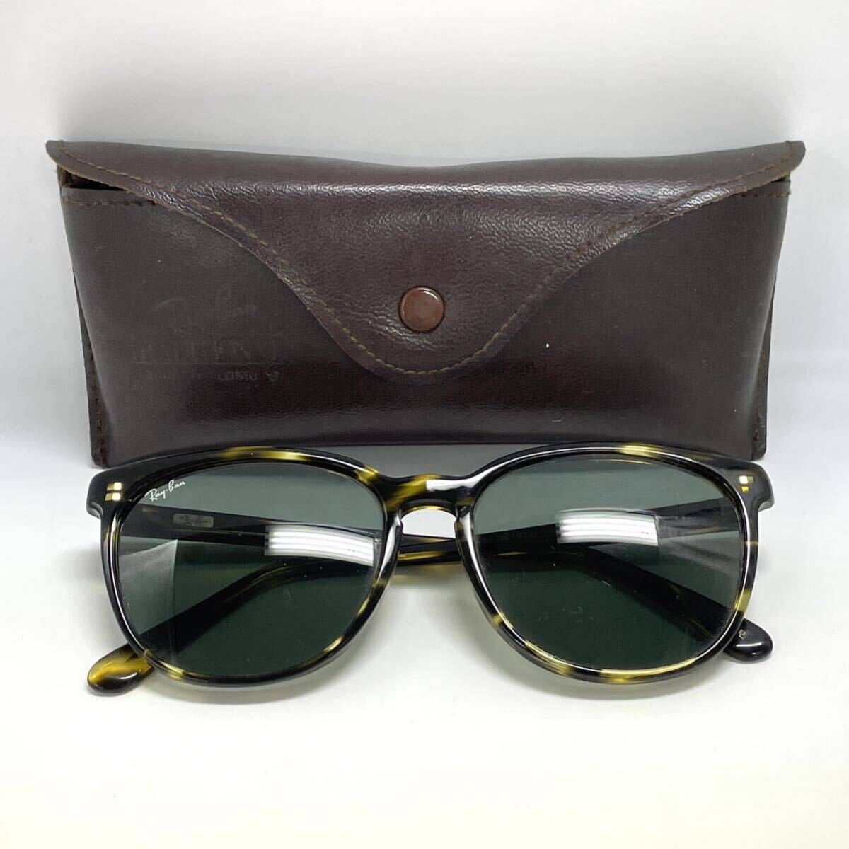 【傷や汚れあり】【6T90】 1円スタート Ray Ban B&L HAMILTON (#11) 54 18 TRADITIONALS ...