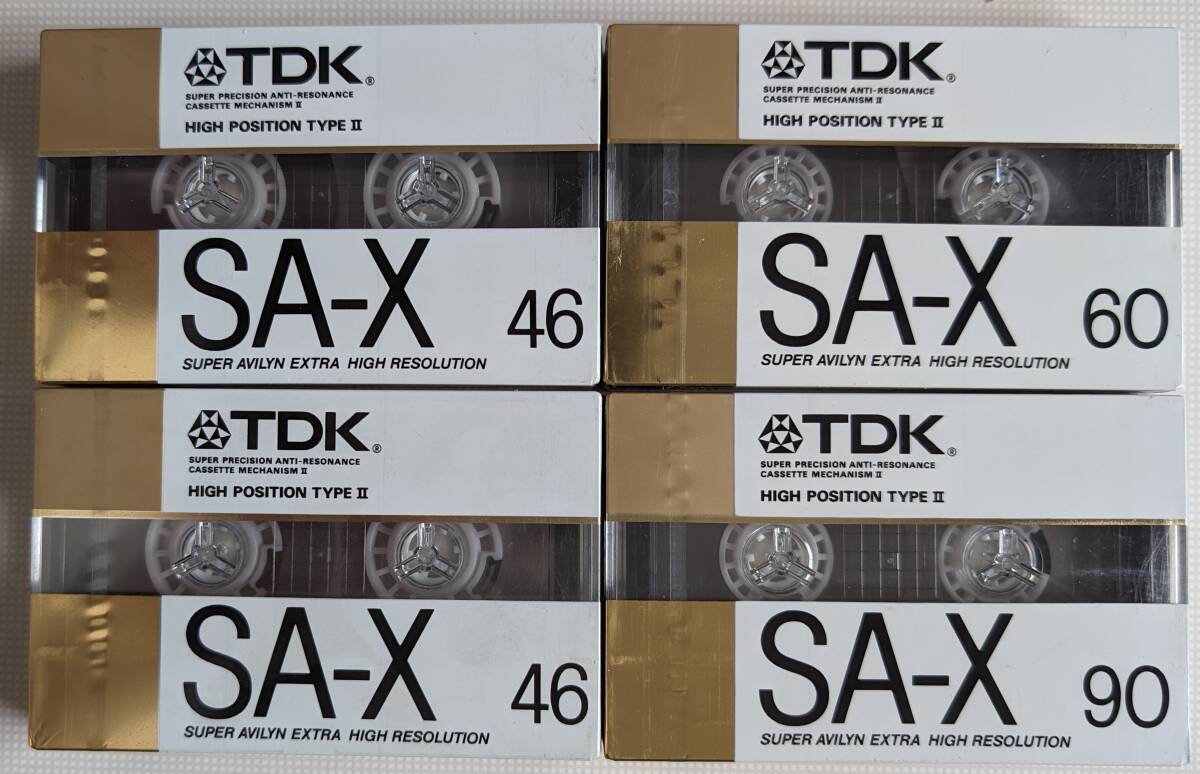 【未使用】【未開封 未使用 丁寧梱包】TDK ハイポジとノーマルの最高峰 SA-X, AR-X 計8本 時間数5種類.の落札情報詳細 - ヤフオク落札価格検索 オークフリー