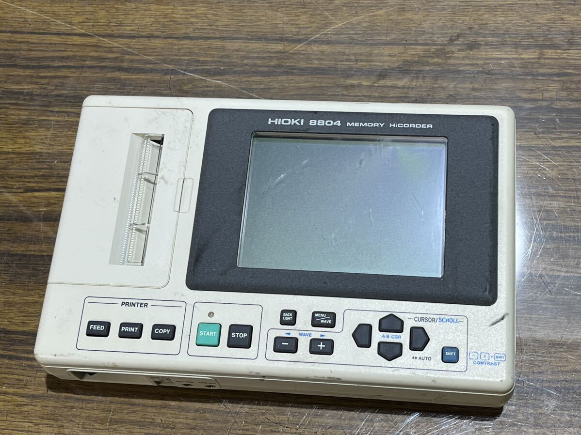 【やや傷や汚れあり】HIOKI 日置 メモリハイコーダ／8804. A438の落札情報詳細 - Yahoo!オークション落札価格検索 オークフリー