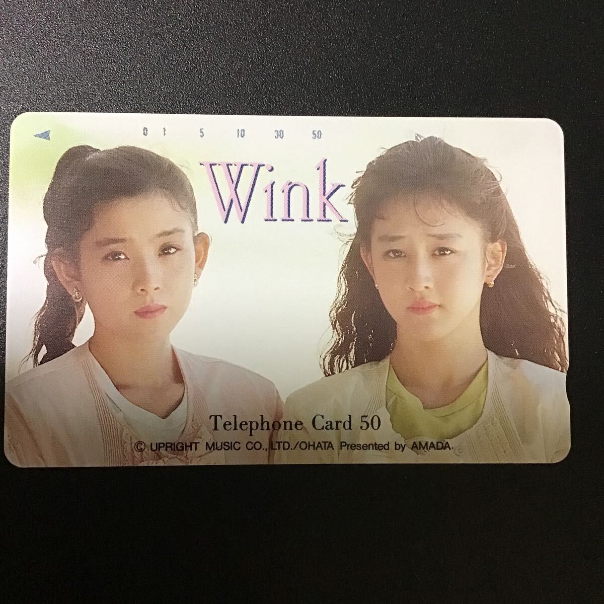 【未使用に近い】 wink☆テレカ☆未使用☆50度数☆（C）B2の落札情報詳細 - Yahoo!オークション落札価格検索 オークフリー