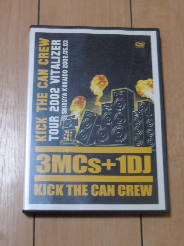 【目立った傷や汚れなし】LIVE DVD★キック・ザ・カン・クルー KICK THE CAN CREW TOUR 2002 VITALIZER＠渋谷公会堂 2002.05.03★KREVA ...