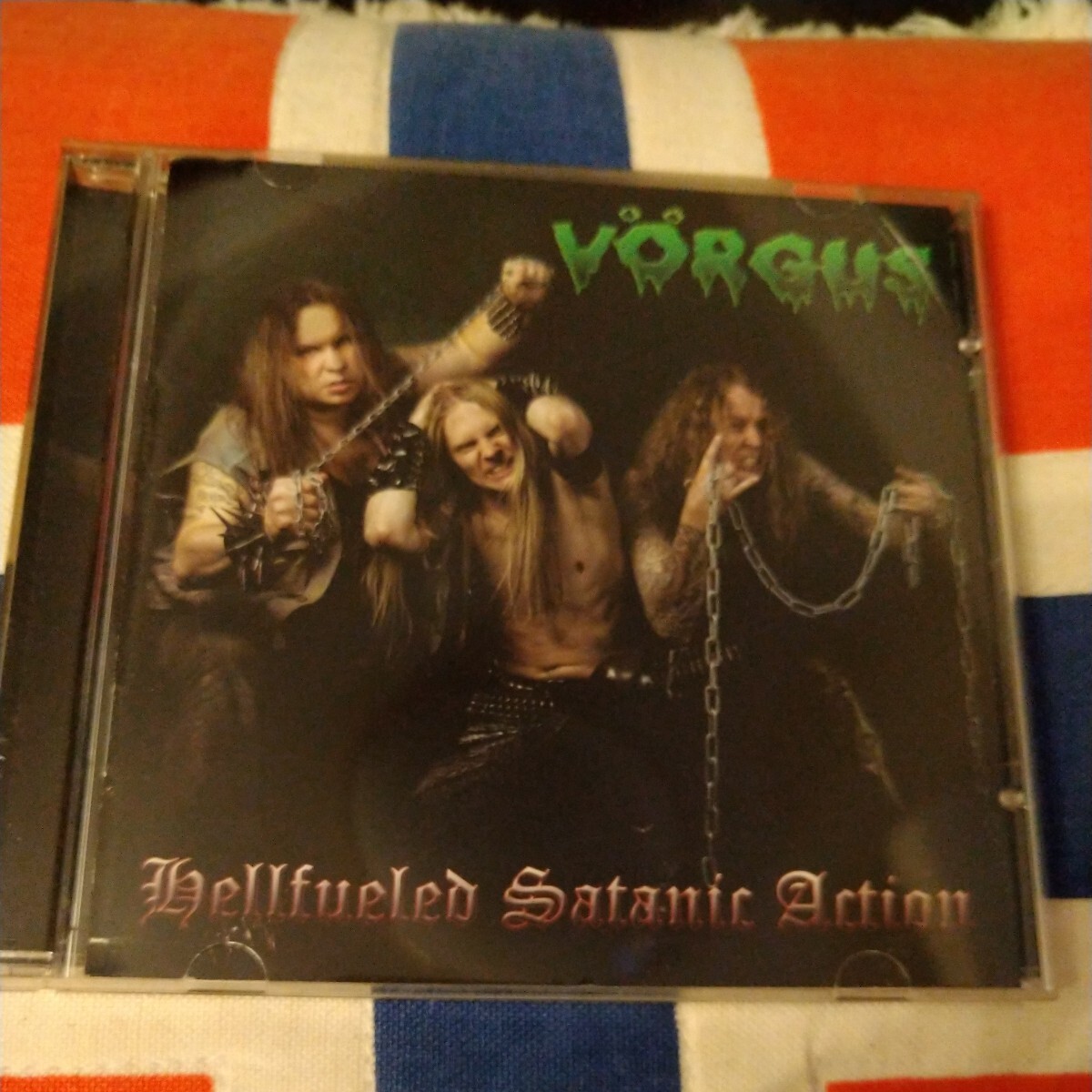 【目立った傷や汚れなし】VORGUS Hellfueled Satanic Action スラッシュメタル THRASH METAL ...