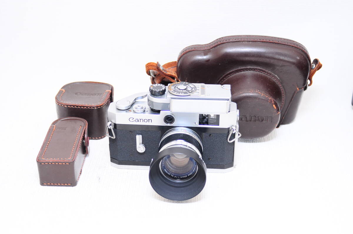 【やや傷や汚れあり】CANON P L50/1.8レンズ付き 動作OKの落札情報詳細 - ヤフオク落札価格検索 オークフリー