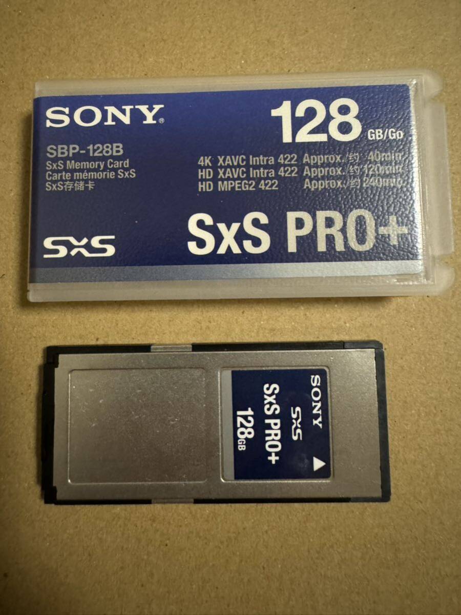 【目立った傷や汚れなし】ソニー SONY SBP-128B SxS PRO+ メモリーカード 128GB XDCAMの落札情報詳細 ...