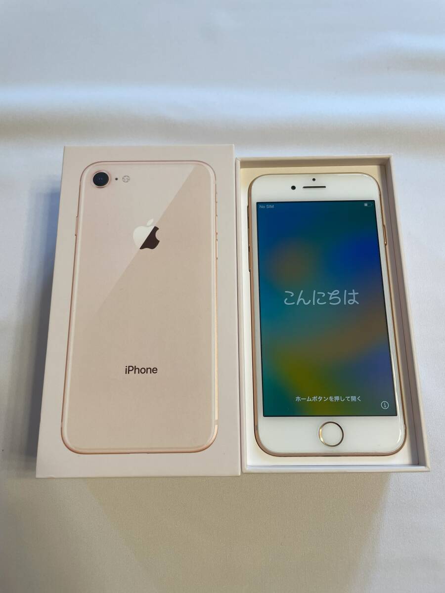 【目立った傷や汚れなし】Apple iPhone8 64GB Gold バッテリ81% SIMフリー 送料無料の落札情報詳細 - Yahoo!オークション落札価格検索 オークフリー