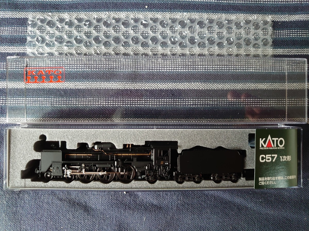【目立った傷や汚れなし】KATO(関水金属) Nゲージ 2024 国鉄 蒸気機関車 2024 C57 1次形の落札情報詳細 - ヤフオク落札価格検索 オークフリー