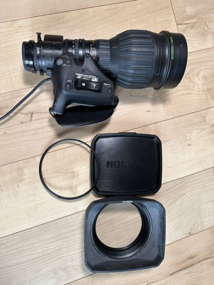 【やや傷や汚れあり】フジフィルム HDポータブルレンズ FUJINON DIGI POWER HA22×7.3BERD-S48 1：1.9 7 ...