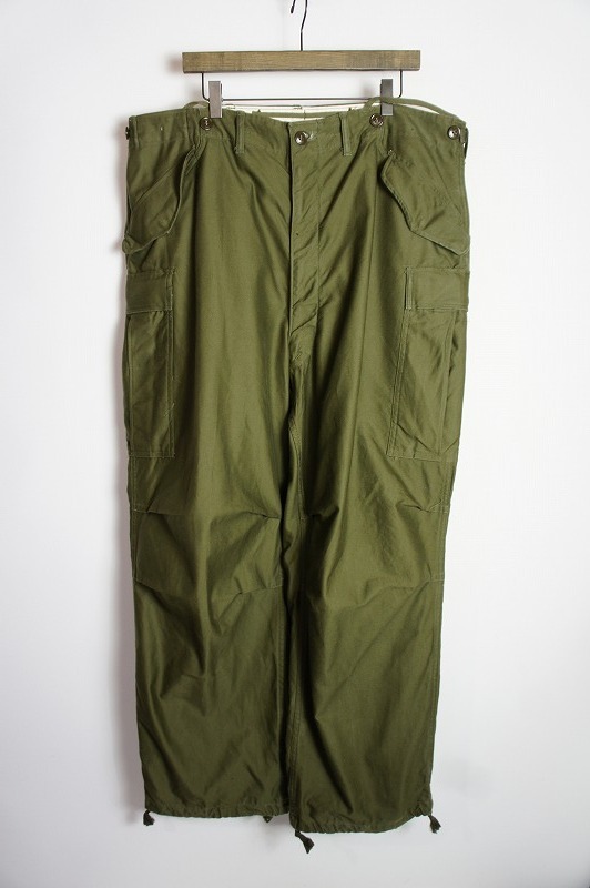 【目立った傷や汚れなし】美品 初期型 50s 軍物 US ARMYアーミー M-1951 フィールド パンツ M-51 カーゴ パンツ ...