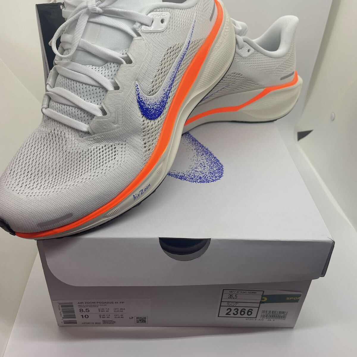 【未使用】NIKE ナイキ ランニング エアズーム ペガサス 41 FP 26.5 スニーカーAIR ZOOM PEGASUSの落札情報詳細 ...
