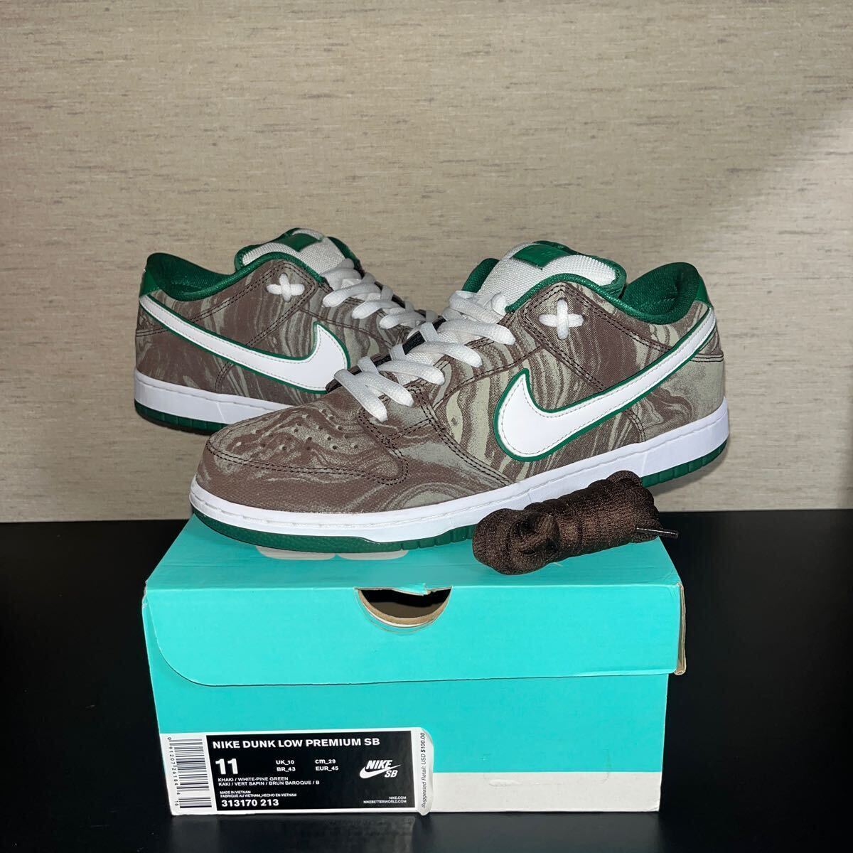 【やや傷や汚れあり】希少 NIKE DUNK LOW PREMIUM SB Coffee Lovers STARBUCKS ナイキ ダンク ...
