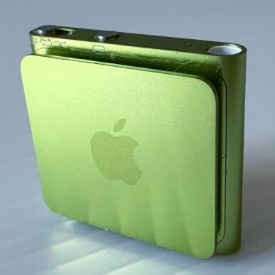 【傷や汚れあり】ジャンク品 iPod shuffle 第4世代 グリーン アイポッドシャッフル クリップ パーツ取 Junk Apple ...