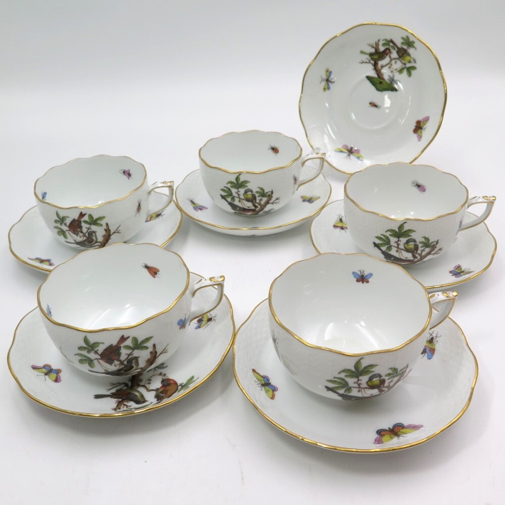 【傷や汚れあり】1円〜 HEREND ヘレンド ロスチャイルドバード (RO) カップ＆ソーサー 計11点 ※同梱不可 y286-2881063【Y商品】の落札情報詳細 - Yahoo ...