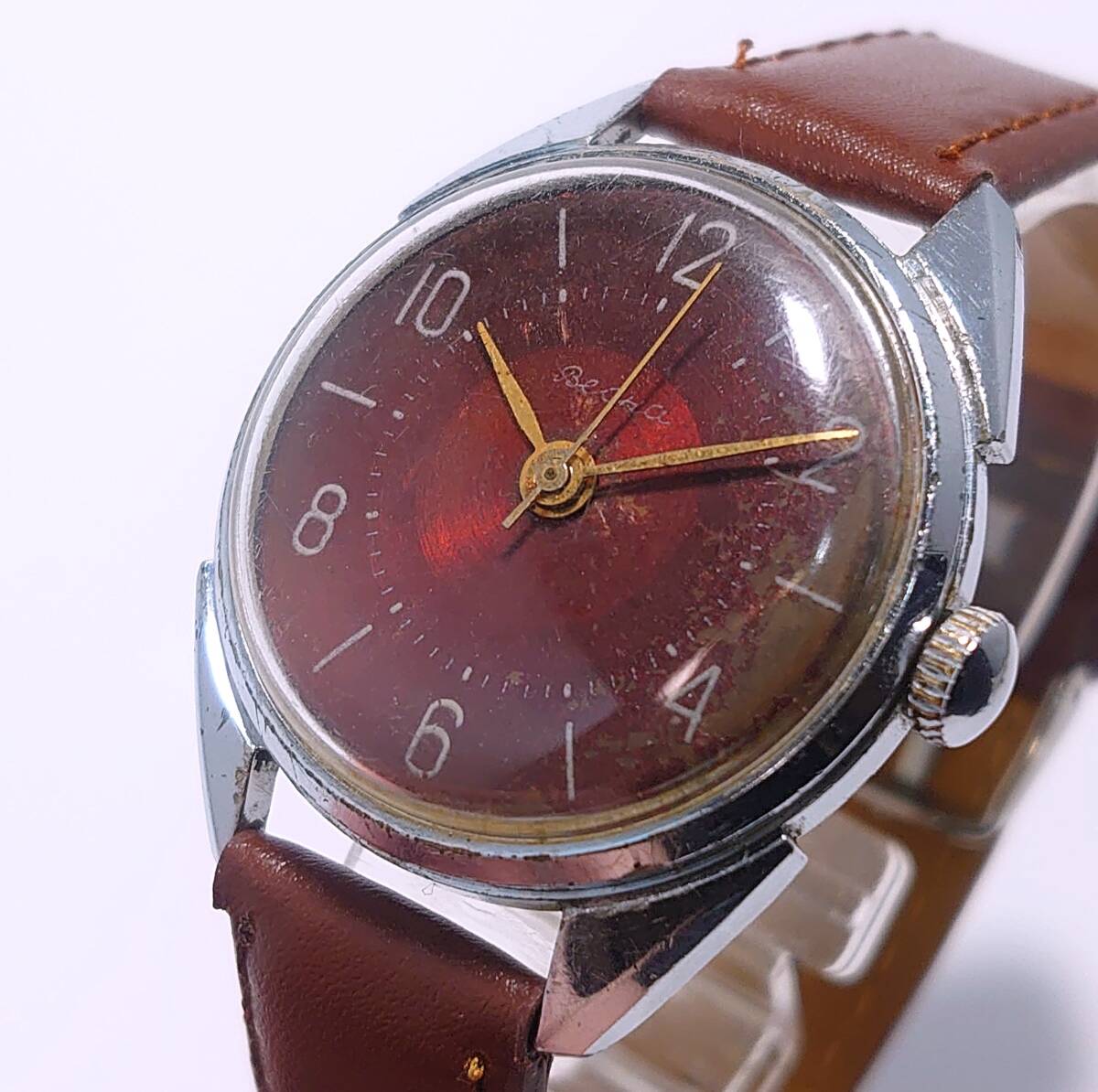 【傷や汚れあり】訳あり Vostok Precision VOLNA ビンテージ ボストークプレシジョン ヴォルナ 2809 18石 手巻き ...