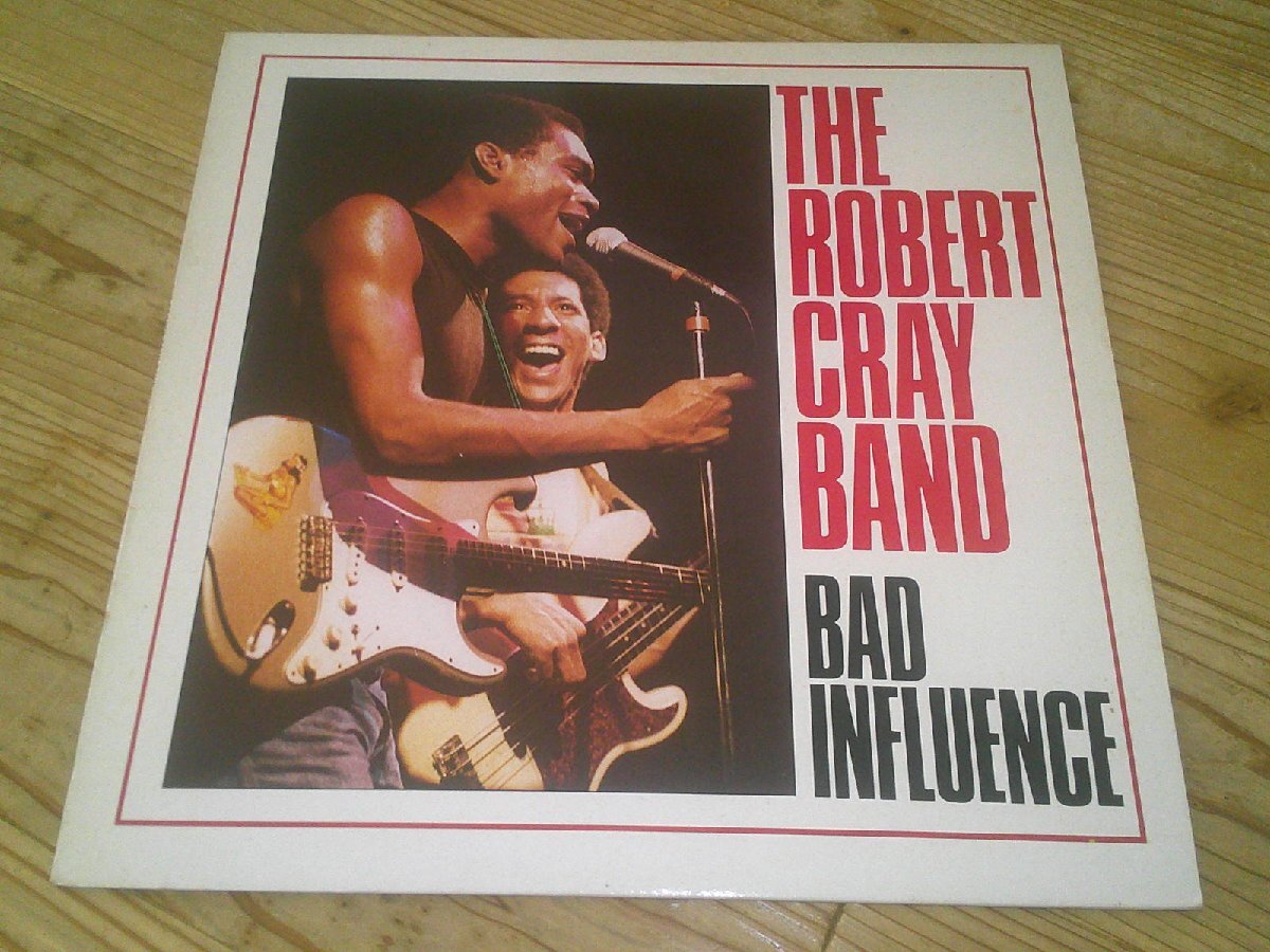 【やや傷や汚れあり】40831S 帯付12inch LP★ロバート・クレイ/THE ROBERT CRAY BAND/BAD ...