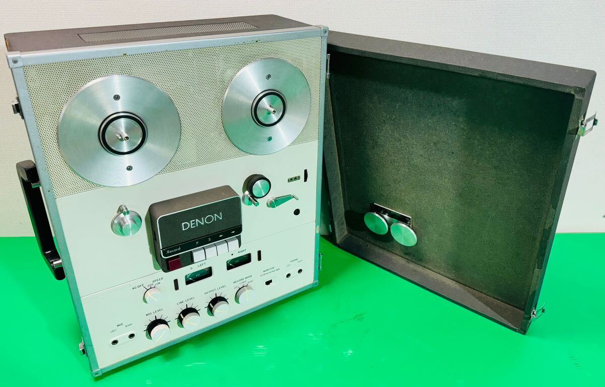 【目立った傷や汚れなし】Denon デノン 《Model 800 》ステレオテープレコーダー STREO TAPE RECORDER ...