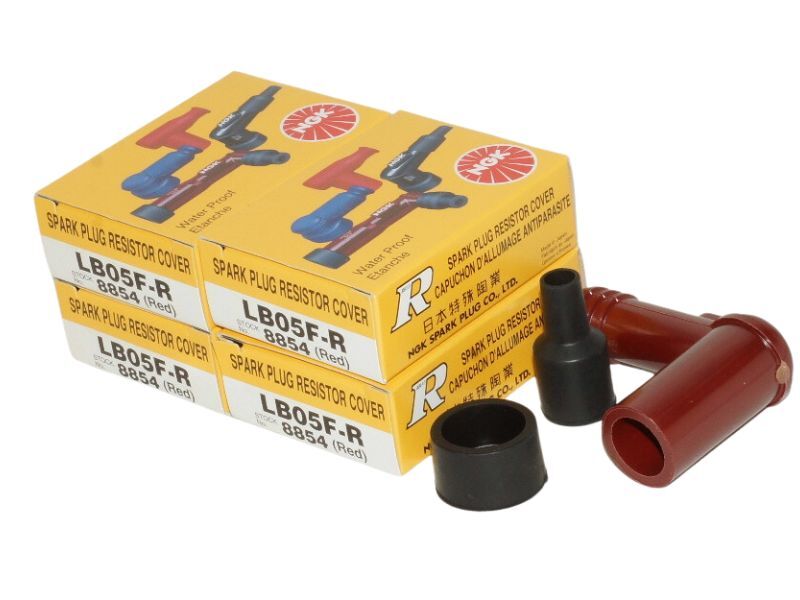 【未使用】NGKプラグキャップ LZ05F-R 8012 Spark Plug Resistor Cover 送料込★59-4419 125S ...