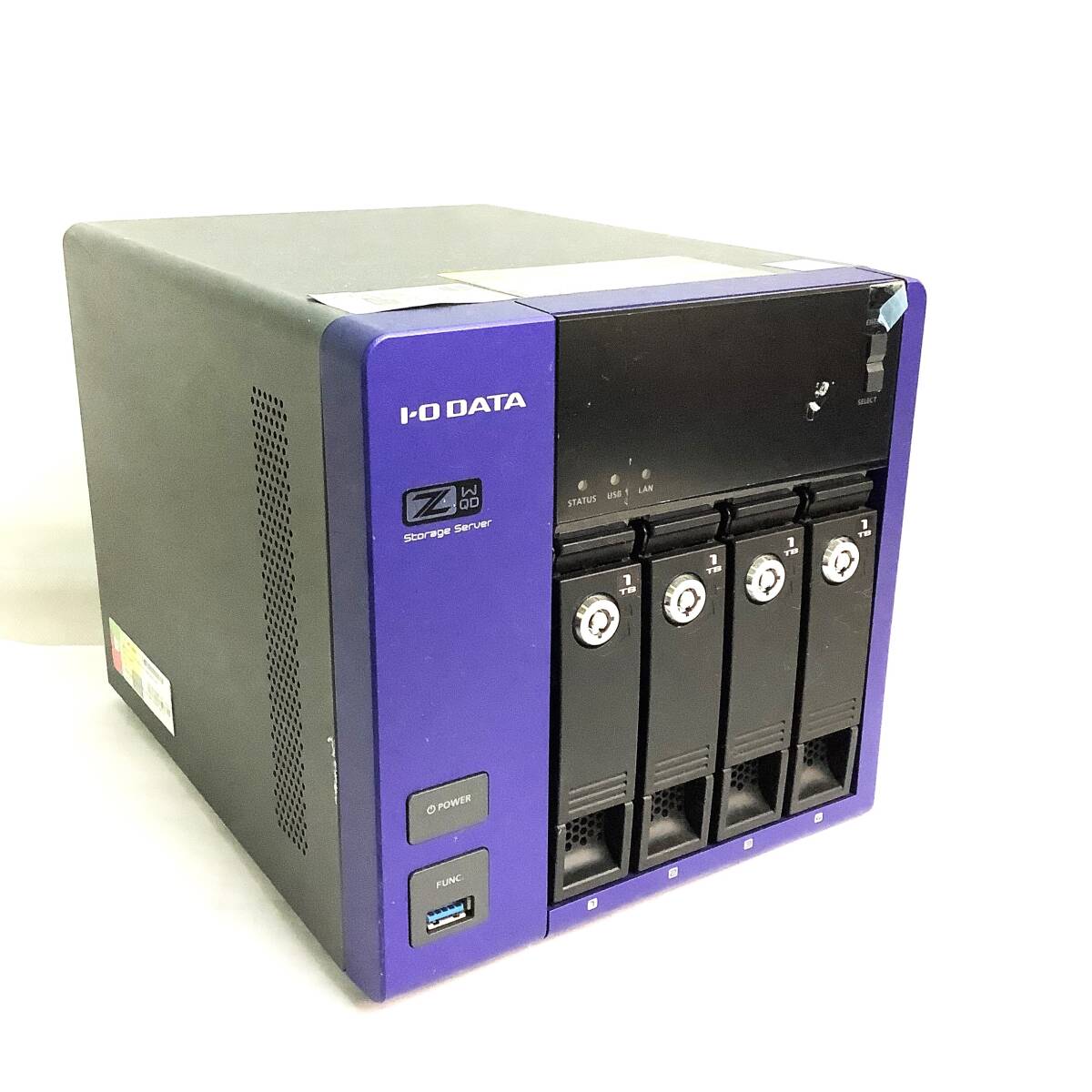 【やや傷や汚れあり】K60806159 I-O DATA Storage Server 1点 (N3160/4GB) 【通電OK、HDDなし ...
