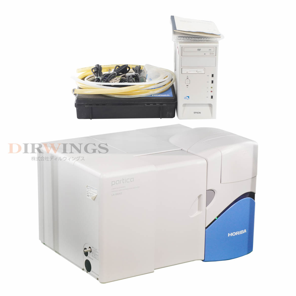 【やや傷や汚れあり】[DW]8日保証 LA-950V2 LA-950S2 HORIBA 堀場製作所 partica LASER ...