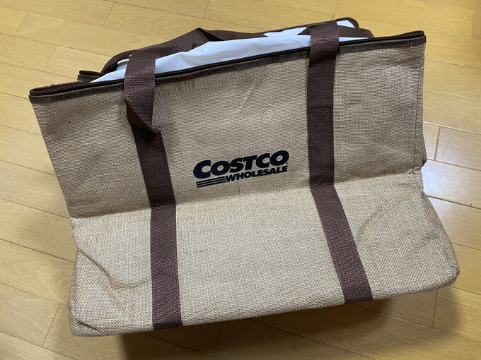 【未使用】[ 未使用品 10円売切！] コストコ サスティナブル ジュート クーラーバッグ 60L Costco Sustainable Jute Cooler Bag Largeの落札情報 ...