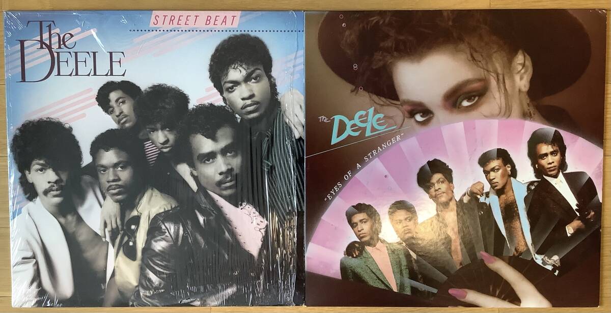 【目立った傷や汚れなし】【送料込】【US Original LP 2枚セット】The Deele - Street Beat 1983 ...
