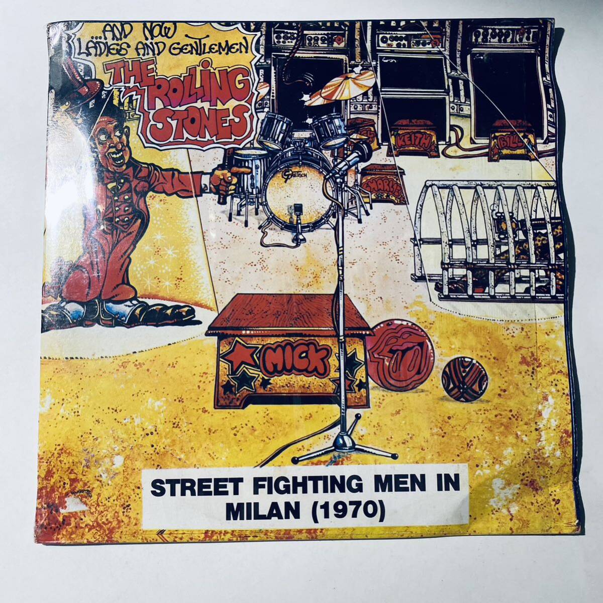【傷や汚れあり】R-63 The Rolling Stones /Street Fighting Men In Milan (1970)の落札 ...