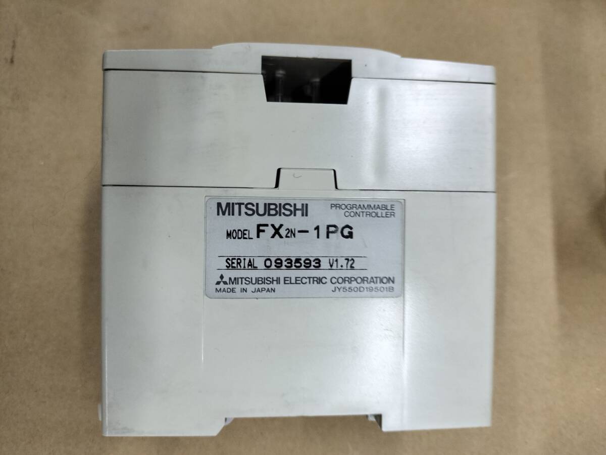 【傷や汚れあり】FX2N－1PG 中古 蓋あり1 動作品からとりだしましたの落札情報詳細 - Yahoo!オークション落札価格検索 オークフリー