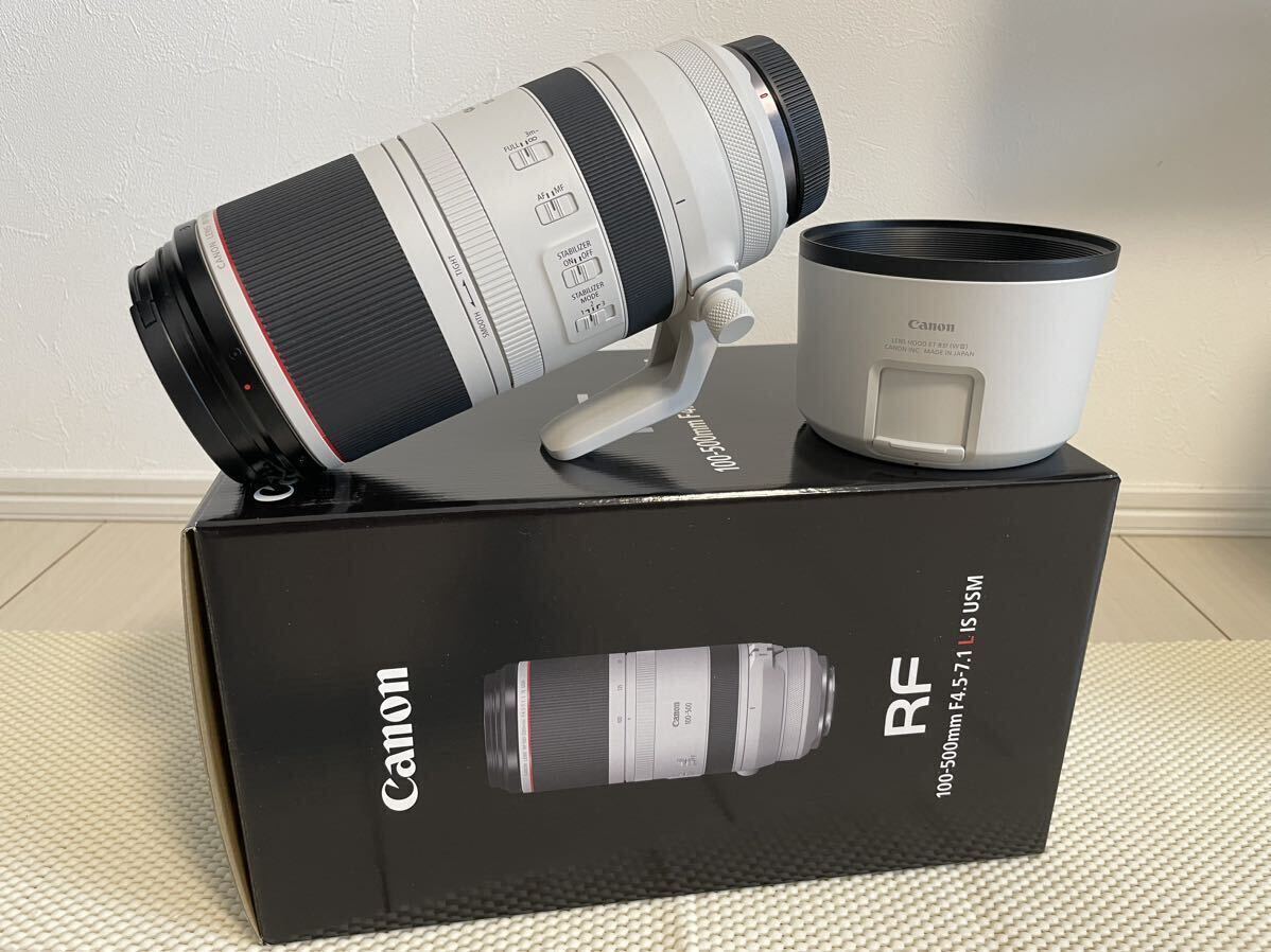 【目立った傷や汚れなし】【美品】キヤノンCANON RF100-500mm F4.5-7.1 L IS USM【送料無料】の落札情報詳細 ...