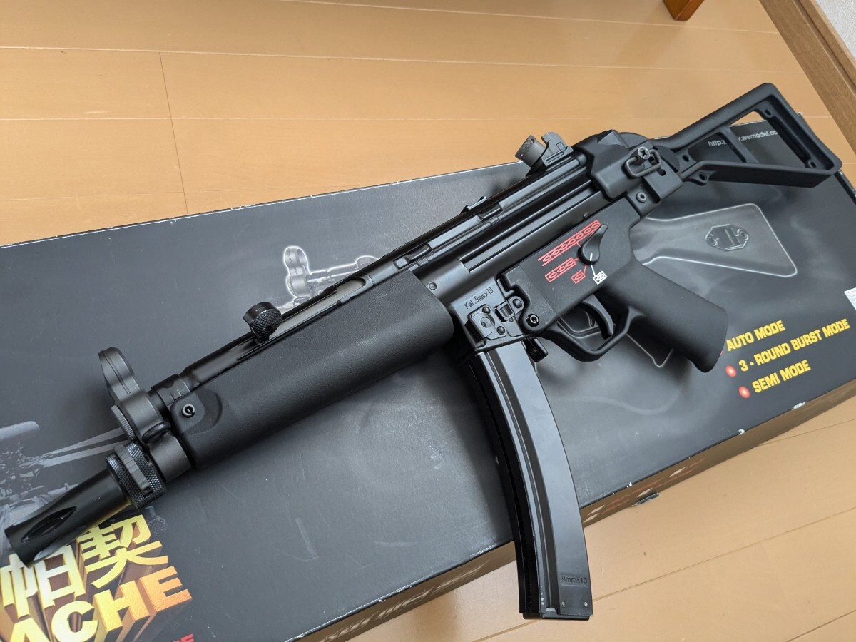 【目立った傷や汚れなし】WE MP5 A2 ガスブローバック ハイダー B&Tストック バージョン 作動品 難ありの落札情報詳細 - Yahoo!オークション落札価格検索 オークフリー