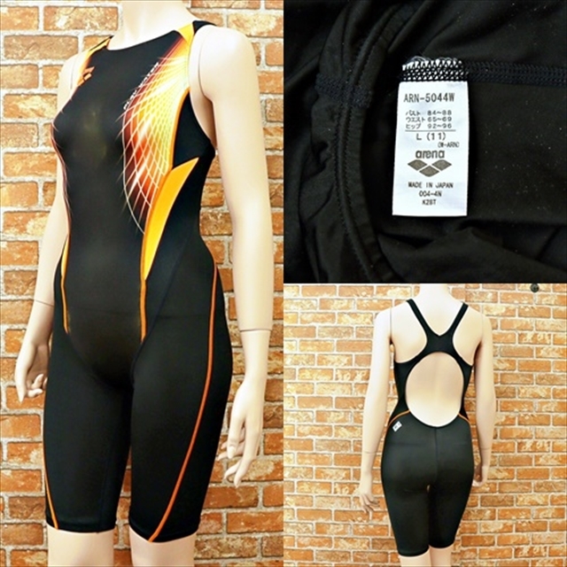 【未使用】K1728-04 新品 箱付 arena アリーナ X-PYTHON2 Xパイソン2 リミック Fina ハイカット競泳水着 ARN-7021W パープルPLSV Lの落札情報詳細 ...