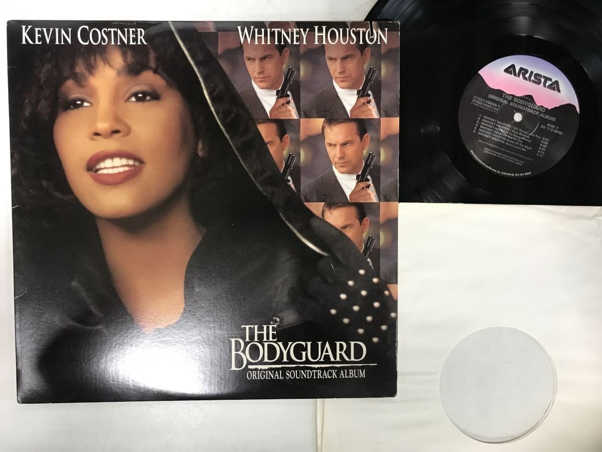 【未使用に近い】美品 LP / OST THE BODYGUARD / V.A(WHITNEY HOUSTON/LISA STANSFIELD ...