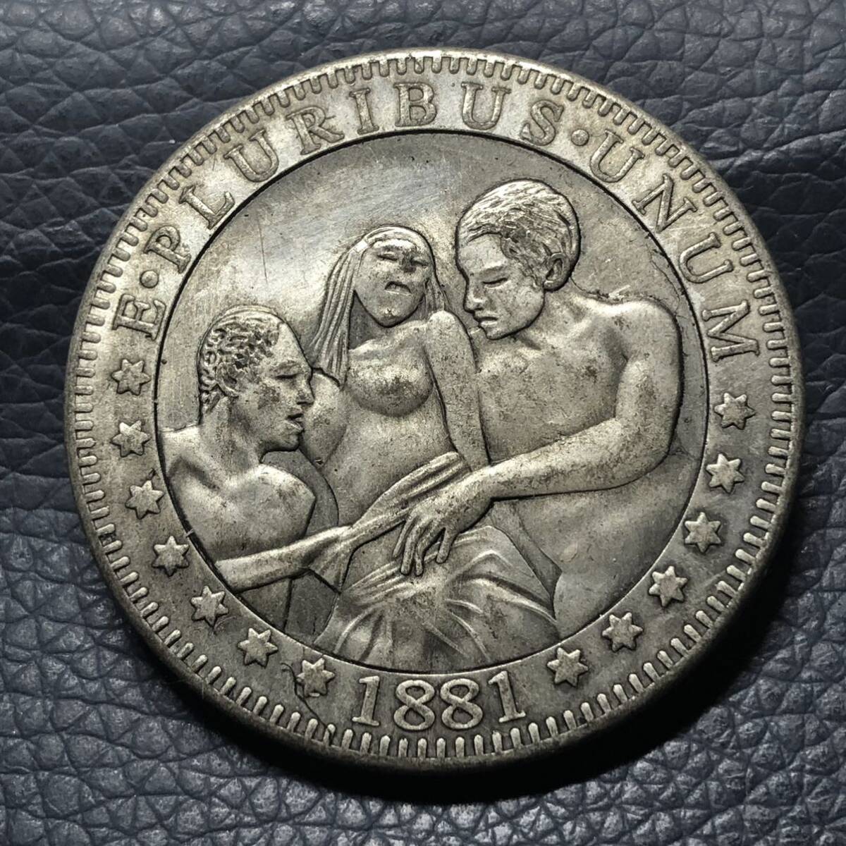 【目立った傷や汚れなし】外国古銭 アメリカ 1881年 ONE DOLLAR イーグル 一円銀貨 大型銀貨 貿易銀 古銭の落札情報詳細 - Yahoo!オークション落札価格検索 オークフリー